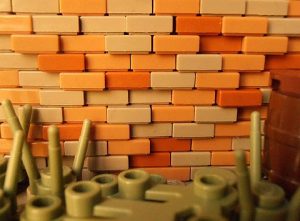 LEGO building technique: LEGO brick walls