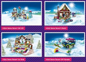 LEGO Friends Snow Resort sets review