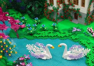 LEGO flower mosaics & other pretty patterns