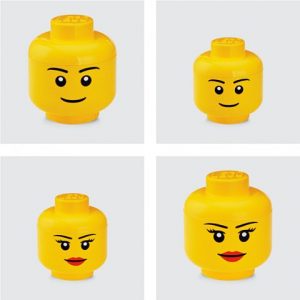 LEGO Minifig Storage Heads are back!