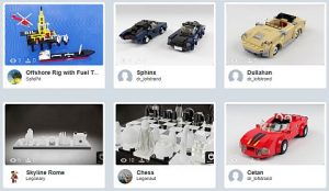 Building 3D LEGO models with MecaBricks