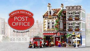 LEGO Brick Square Post Office instructions