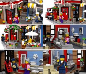 LEGO Modular Building post office & more!