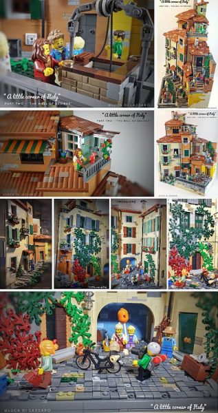 A little corner of Italy and more in LEGO!