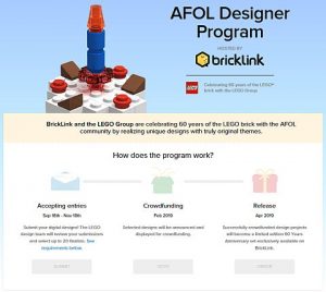 AFOL Designer Program by LEGO & BrickLink