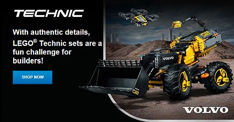 LEGO Technic construction machines contest