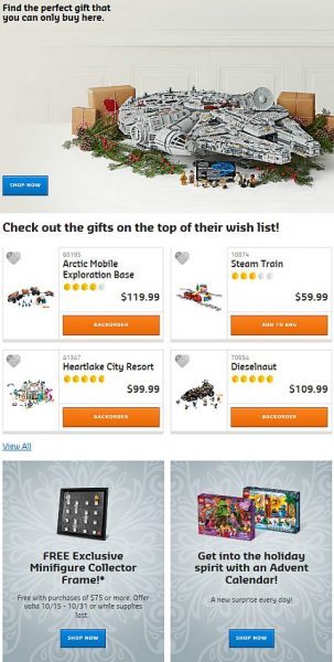 Last day of LEGO Double VIP Points!
