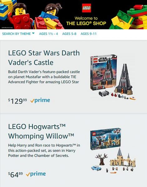 LEGO Black Friday specials and more!