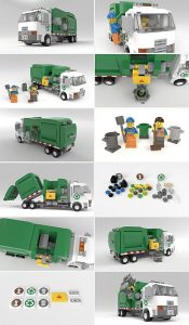 LEGO Ideas Garbage Truck Project & More!