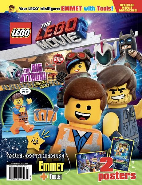 Fun LEGO magazines with minifigs & more!