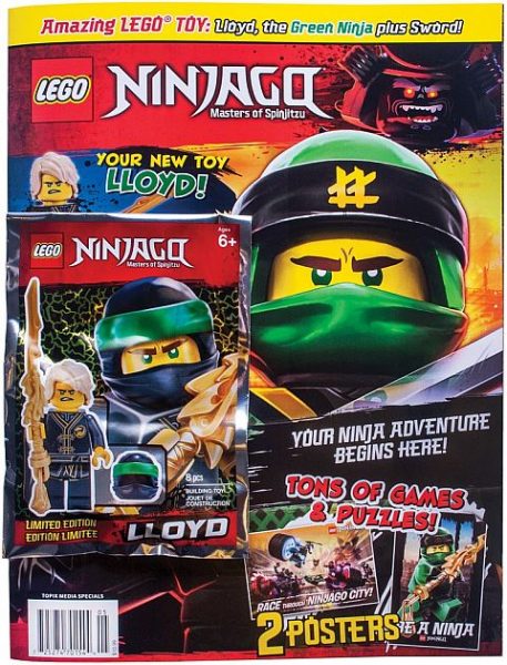 Fun LEGO magazines with minifigs & more!