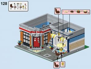 LEGO Brick Square Post Office instructions
