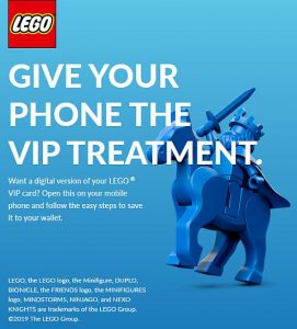 New LEGO VIP Awards Center Now Live!