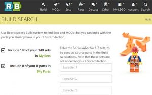 Custom LEGO Models & More at Rebrickable