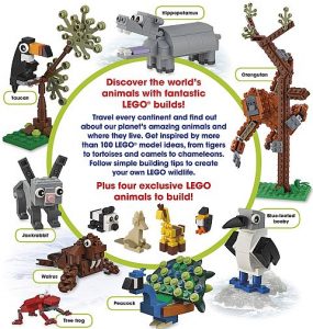 More Inspirational Books with LEGO Bricks