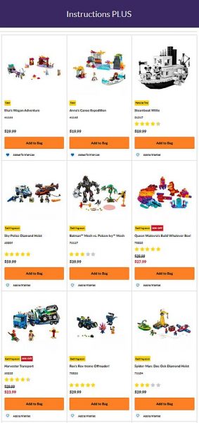New LEGO Building Instructions App Available!