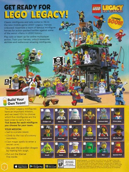 LEGO Life Magazine January-March Issue