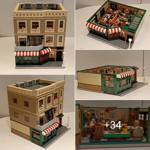 Custom LEGO Central Perk Modular Buildings