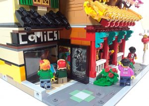 Designing & Building a LEGO Modular Chinatown