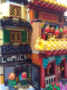 Designing & Building a LEGO Modular Chinatown