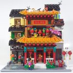 Designing & Building a LEGO Modular Chinatown