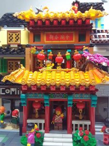 Designing & Building a LEGO Modular Chinatown
