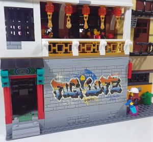 Designing & Building a LEGO Modular Chinatown