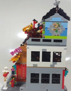 Designing & Building a LEGO Modular Chinatown