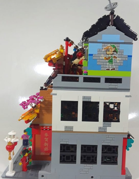 Designing & Building a LEGO Modular Chinatown