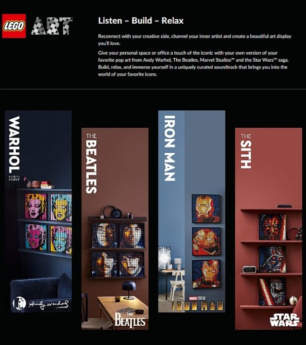 Building Custom LEGO Mosaics with LEGO Art Sets