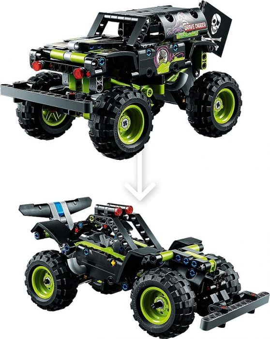 LEGO Technic Monster Jam Pull-Back Racers Review