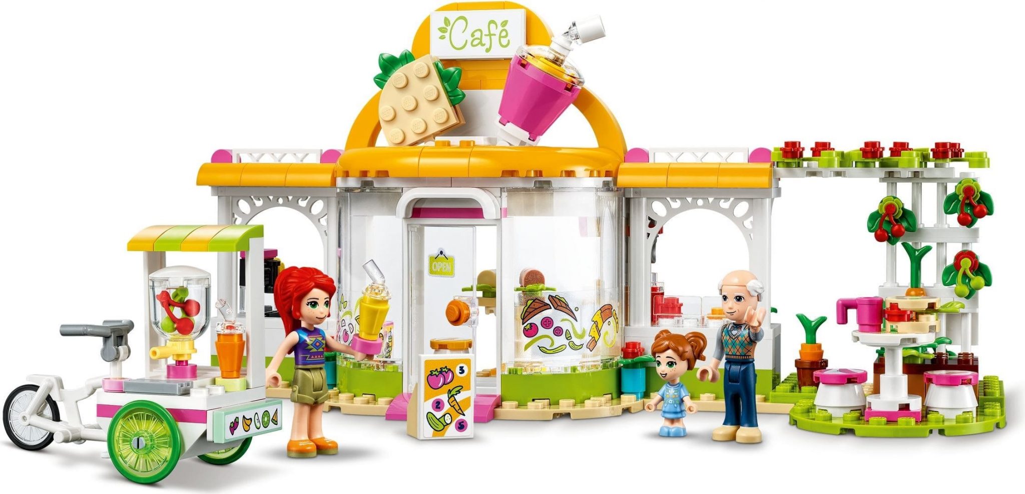 LEGO Friends Organic Café & City Park Review