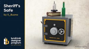 Brick Breakdown: LEGO BrickLink Set – Sheriff’s Safe