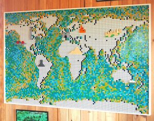 Customizing the LEGO Art World Map Mosaic