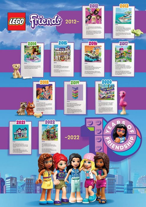 LEGO Friends Celebrates 10 Years of Friendships