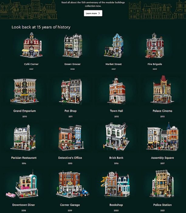 LEGO Modular Building Stories by Jamie Berard