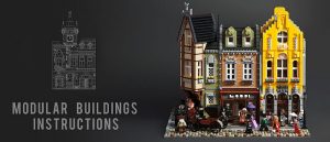 Custom LEGO Modulars with Alternate Builds