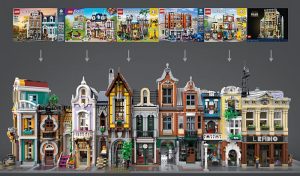 Custom LEGO Modulars with Alternate Builds