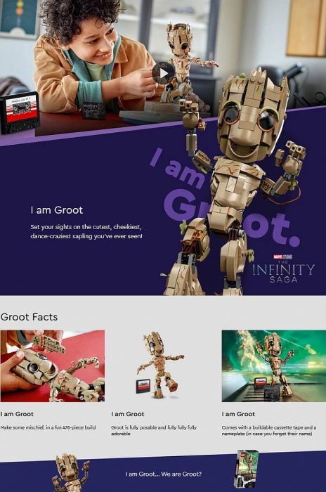 Brick Breakdown: LEGO Marvel I am Groot