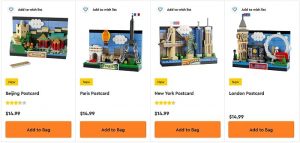 LEGO Creator Postcard Sets Collection Overview