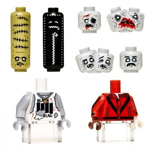New Custom LEGO Parts for the Zombie Apocalypse