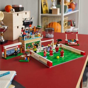 New LEGO Soccer Field Set with Fun Play-Features