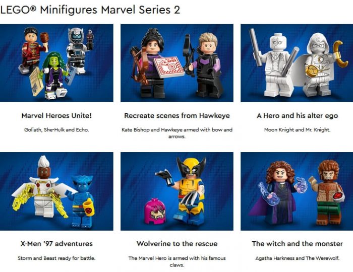 LEGO Marvel Studios Collectible Minifigures
