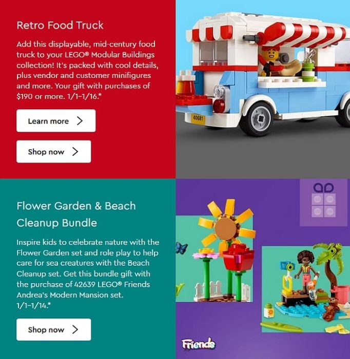 January 2024 – New LEGO Sets & Promotions