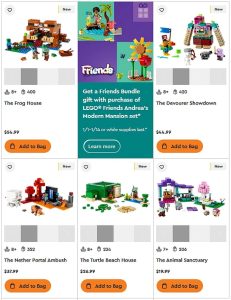 2024 LEGO Minecraft Sets Overview