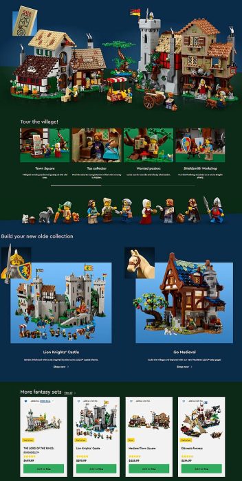 LEGO Medieval Town Square Video-Review