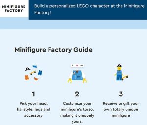 LEGO Minifigure Factory Online Version Open Again!