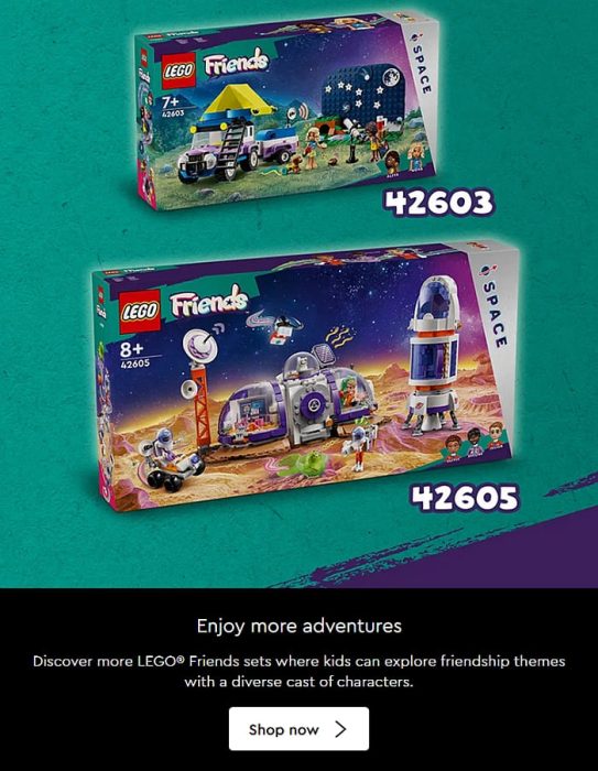 2024 LEGO Friends Space Sets Overview