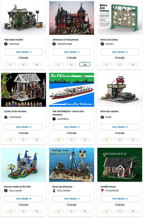 BrickLink Designer Program Pre-Order & More!