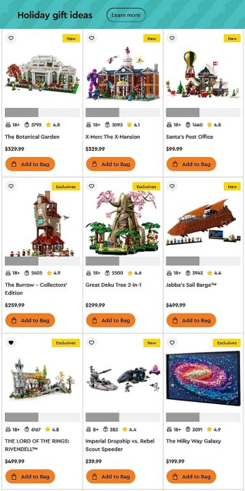 Spending LEGO Insider Points Is Now Easier!